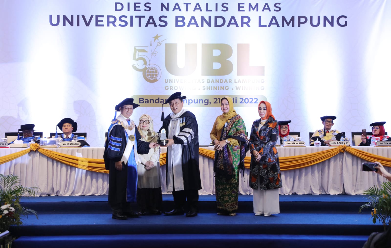 Dies Natalis UBL ke-50, Gubernur Arinal: UBL Harus Jadi Pionir ...